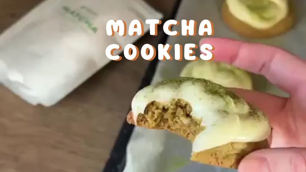 Matcha Cookies med Lime-Topping – Sprø, Myke og Smakfulle Kjeks